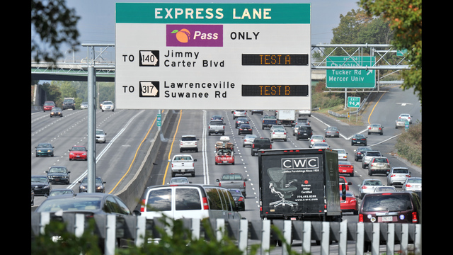 Georgia's first HOT lanes open to traffic | WSB-TV