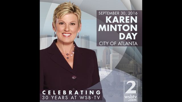 Karen Minton celebrates 30 years at WSB-TV | WSB-TV