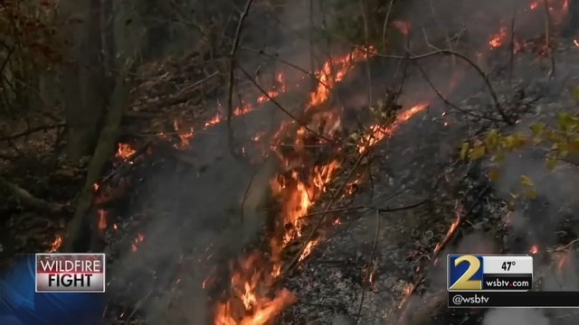 North Georgia wildfires continue, smoke returns to metro | WSB-TV