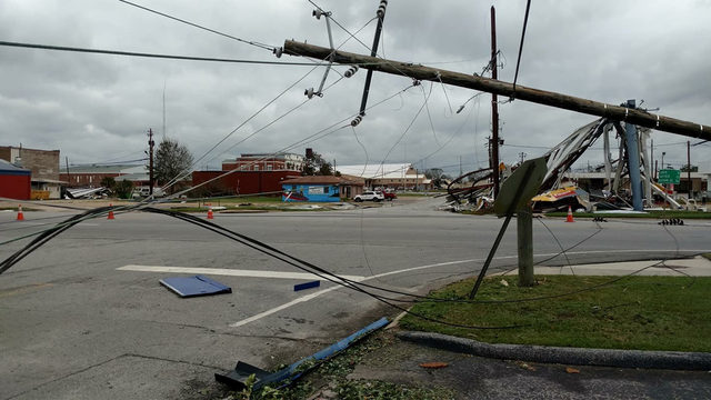 HURRICANE TROPICAL STORM MICHAEL DAMAGE: 11-year-old Georgia's first ...
