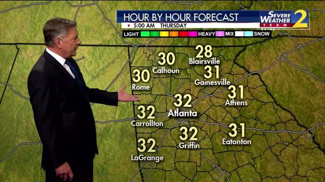 ATLANTA WINTER WEATHER THIS WEEKEND: Chief Meteorologist Glenn Burns ...