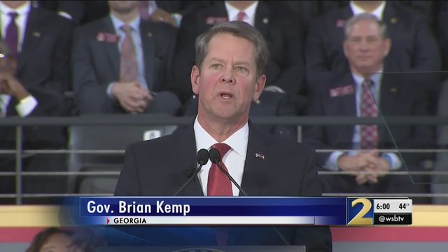 BRIAN KEMP GEORGIA GOVERNOR INAUGURATION:Brian Kemp hours away from ...