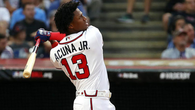 Acuna Jr. impressive, but falls short in HR Derby debut | WSB-TV